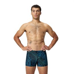 Badehose Speedo, Herren, Gr. S, N-Gr, schwarz, Obermaterial: 80% Nylon, 20% Elasthan, Badehosen Badehose, chlorbest&auml;ndig, mit UV-Schutz LSF 50+, mit innenliegendem Tunnelzug