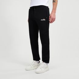 Sweathose Ellesse "LATOSO JOG PANT", Herren, Gr. S, N-Gr, schwarz, Sweatware, Obermaterial: 79% Polyester, 16% Viskose, 5% Elasthan, unifarben, Hosen Sweathose