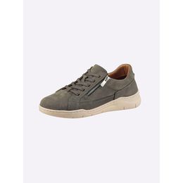 Sneaker Gemini, Damen, Gr. 41, grau (anthrazit), Nubukleder, Schuhe Sneaker