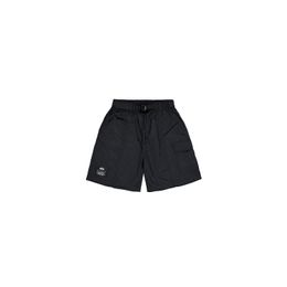 Shorts Alpha Industries "Nylon Cargo Short", Herren, Gr. M, Normalgr&ouml;&szlig;en, schwarz, Obermaterial: 100% Nylon, Hosen Shorts