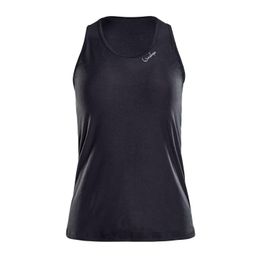 Tanktop WINSHAPE "AET124LS", Damen, Gr. XL, schwarz, 85% Polyester, 15% Elasthan, Rundhals, Tops Tanktop, Functional Soft and Light