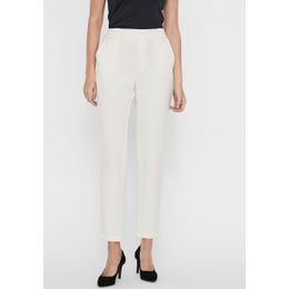 V&eacute;ro Moda Anzughose VERO MODA "VMMAYA MR LOOSE SOLID PANT NOOS", Damen, Gr. L (40), L&auml;nge 32, beige (birch), Web, Obermaterial: 62% Polyester, 33% Viskose, 5% Elasthan, unifarben, regular fit kn&ouml;chellang, Hosen Anzughose, kn&ouml;chelfreie Form mit Saumaufschlag