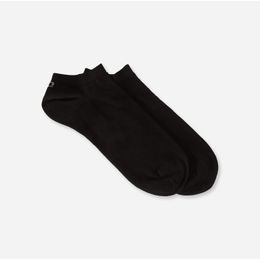 Sneakersocken OLYMP, Herren, Gr. 45-46, schwarz, Baumwollmischung, elastisch, Socken Sneakersocken, Baumwollmischung, basic