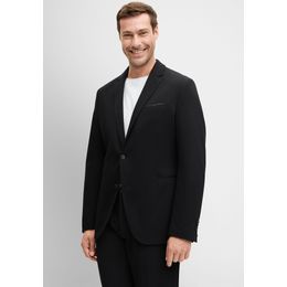 Sakko Cinque "CIDITO", Herren, Gr. 48, schwarz, Web, Obermaterial: 52% Polyester, 21% Polyamid, 17% Viskose, 10% Elasthan, unifarben, regular fit, Sakkos Sakko, in 2-Knopf-Form