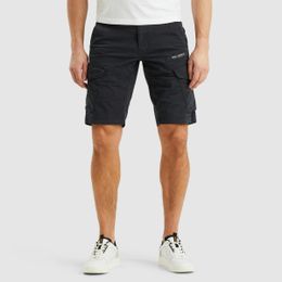 PME-Legend Cargoshorts PME LEGEND "NORDROP CARGO SHORTS STRETCH TWILL", Herren, Gr. 33, N-Gr, grau (salute), Twill, Obermaterial: 98% Baumwolle, 2% Elasthan, unifarben, regular fit kniefrei, Hosen Cargoshorts, Sommerhose