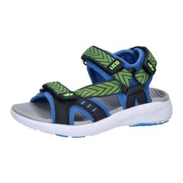 Sandale Lico "Sandale Sami V", Jungen, Gr. 31, blau, Synthetik, Schuhe Sandale