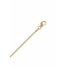 Goldkette ONE ELEMENT "Halskette Tonda rund Reif aus 585 Gelbgold &Oslash; 1 mm" Gr. 42, gold, Halsketten, Damen, 42, Gelbgold 585, Goldkette