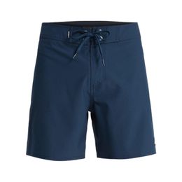 Boardshorts Quiksilver "Surfsilk Kaimana 16", Herren, Gr. 33(M/L), blau (schwarz navy), Obermaterial: 88% Microfaser, 12% Elasthan;, Hosen Boardshorts