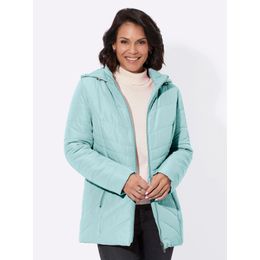 Steppjacke Casual Looks, Damen, Gr. 22, gr&uuml;n (kalkmint), 100% Polyester, Wattierung:100% Polyester, unifarben, Jacken Steppjacke