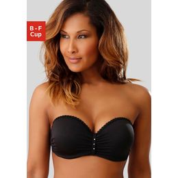 Multiway-BH Nuance, Damen, Gr. 85, Cup F, schwarz, Microtouch, Obermaterial: 88% Polyamid, 12% Elasthan, BHs Multiway-BH, mit B&uuml;gel und mit Schale