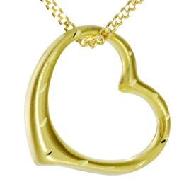 Kette mit Anh&auml;nger OSTSEE-SCHMUCK "OSTSEE-SCHMUCK Kette mit Anh&auml;nger Gleiter-Herz" Gr. 45, wei&szlig;, neutral, Halsketten, Damen, 45cm, Gelbgold 333, L: 42, Kette mit Anh&auml;nger