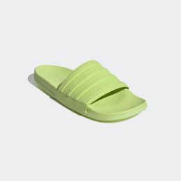 Badesandale adidas Sportswear "COMFORT ADILETTE", Gr. 38, gr&uuml;n (pulse lime, pulse lime, pulse lime), Textil, Schuhe Badesandale, Badelatschen