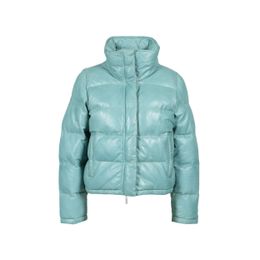 Langjacke Freaky Nation "In the Sky-FN", Damen, Gr. S (36), blau, Oberstoff: 100% Leder; Futter: 100% Polyester, normal, Jacken Langjacke