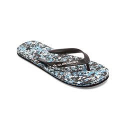 Sandale Quiksilver "Molokai Recycled", Herren, Gr. 13(46), blau (schwarz, blau, blau), Obermaterial:Obermaterial: Synthetikmaterial / Au&szlig;ensohle: Moosgummi;, Schuhe Sandale