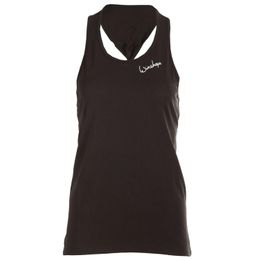 Tanktop WINSHAPE "MCT001", Damen, Gr. XS, schwarz, 50% Modal, 50% Baumwolle, Rundhals, Tops Tanktop, Ultra leicht