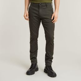 G-Star Raw Chinohose G-STAR "Skinny Chino 3.0", Herren, Gr. 34, L&auml;nge 34, grau (asfalt), Web, Obermaterial: 97% Baumwolle, 3% Elasthan, unifarben, skinny fit normal, Hosen Chinohose