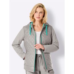 Funktionsjacke Catamaran, Damen, Gr. 48, grau (hellgrau), 100% Polyester, Wattierung:100% Polyester, &Auml;rmel:100% Polyester, unifarben, Jacken Funktionsjacke