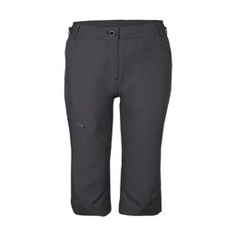 Caprihose Killtec "KOS 4 WMN PNTS", Damen, Gr. 38, Normalgr&ouml;&szlig;en, grau (anthrazit), Obermaterial: 92% Polyester, 8% Elasthan, Hosen Caprihose, Wasserabweisende, schnelltrocknende Caprihose mit Comfort-Stretch