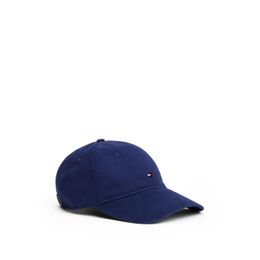 Baseball Cap Tommy Hilfiger "TH FLAG '85 SOFT 6 PANEL CAP", Damen, blau (preppy navy), Baumwolle, Caps Baseball Cap, mit Logostickerei gr&ouml;&szlig;enverstellbar Unisex