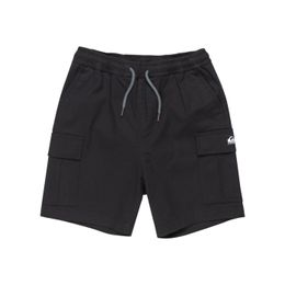 Bermudas Quiksilver "Taxer", Jungen, Gr. 16, schwarz, Obermaterial: 59% Microfaser, 40% Walkfrottier, 1% Elasthan;, Hosen Bermudas