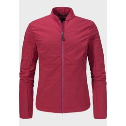 Sch&ouml;ffel Funktionsjacke SCH&Ouml;FFEL "Insulation Jacket Bozen L", Damen, Gr. 36, rot (3750, rot), Oberstoff: 90% Polyester 10% Elasthan Futter: 90% Polyester 10% Elasthan Wattierung: 100% Polyester, regular fit, hoch geschlossener Ausschnitt, Jacken Funktionsjacke