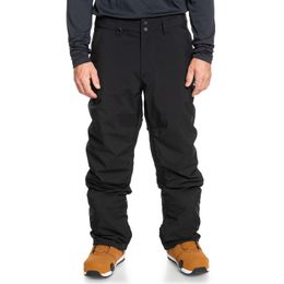 Snowboardhose Quiksilver "Estate", Herren, Gr. S, schwarz, 100% Polyester, Hosen Snowboardhose