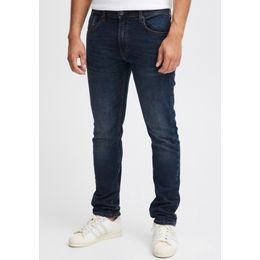 5-Pocket-Jeans Blend "BHTWISTER", Herren, Gr. 40, L&auml;nge 34, blau (denim blau schwarz), Denim/Jeans, Obermaterial: 98% Baumwolle, 2% Elasthan, Abriebeffekte, slim fit kn&ouml;chellang, Jeans 5-Pocket-Jeans