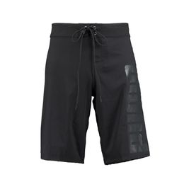 Badeshorts Puma "Puma SWIM MEN LONG BOARD SHORTS 1P", Herren, Gr. M, N-Gr, schwarz, Microfaser, Obermaterial: 100% Polyester, Badehosen Badeshorts, mit Rei&szlig;verschluss, Topseller