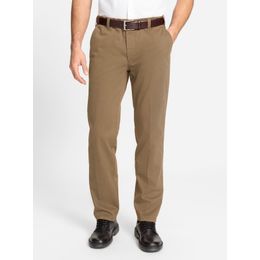 Br&uuml;hl Webhose BR&Uuml;HL, Herren, Gr. 52, Normalgr&ouml;&szlig;en, braun (cognac), 98% Baumwolle, 2% Elasthan, unifarben, Hosen Webhose