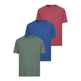 MAN'S WORLD T-Shirt MAN'S WORLD "neue Farben", Herren, Gr. 40/42 (XS), gr&uuml;n, blau, dk, rot, Single Jersey, Obermaterial: 100% Baumwolle, unifarben, Basic, normal, Rundhals, normaler Saum, Shirts T-Shirt, Kurzarm, unifarben, Rundhals, aus Baumwolle, Topseller