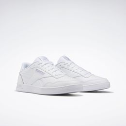 Sneaker Reebok CLASSIC "REEBOK COURT ADVANCE", Herren, Gr. 42, wei&szlig; (ftwwht, cdgry2, ftwwht), Synthetik, Schuhe Sneaker