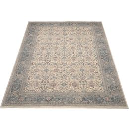 Teppich OCI DIE TEPPICHMARKE "GRAND FASHION 04", beige (creme, blau), B:240cm H:5mm L:300cm, Polyester, Teppiche, Teppich
