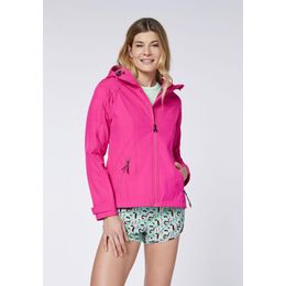 Softshelljacke Chiemsee, Damen, Gr. S (36), beetroot lila, 95% Polyester, 5% Elasthan, Jacken Softshelljacke