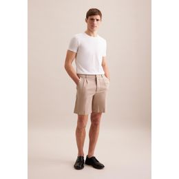 Shorts Seidensticker "Schwarze Rose", Herren, Gr. 46, Normalgr&ouml;&szlig;en, beige (sand), 97% Baumwolle, 3% Elasthan, unifarben, Hosen Shorts