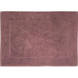 Badematte Framsohn FROTTIER "Uni Basic Hotelmatte" Gr. 2, rosa (oldrose), H:11mm, Baumwolle, Badematten, Badematte, gro&szlig;e Farbpalette, Hergestellt in &Ouml;sterreich, Badezimmerteppich