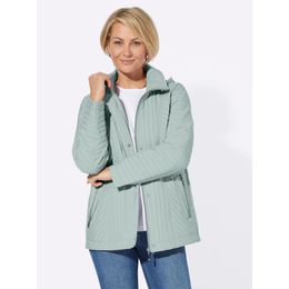 Steppjacke Casual Looks, Damen, Gr. 50, gr&uuml;n (kalkmint), 100% Polyester, Kapuzenfutter:100% Polyester, Paspelierung:100% Polyester, Wattierung:100% Polyester, unifarben, Jacken Steppjacke
