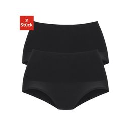 Formslip Petite Fleur, Damen, Gr. 44/46, schwarz, Obermaterial: 65% Baumwolle, 20% Elasthan, 15% Polyamid, unifarben, Unterhosen Formslip, aus elastischer Baumwolle, Shape wear, Topseller
