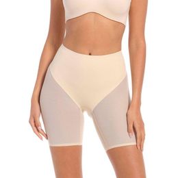 Shapinghose MAGIC BODYFASHION, Damen, Gr. S, braun (latte), Mesh, Obermaterial: 83% Polyamid, 17% Elasthan, unifarben, eng, Unterhosen Shapinghose, nahtloses Design