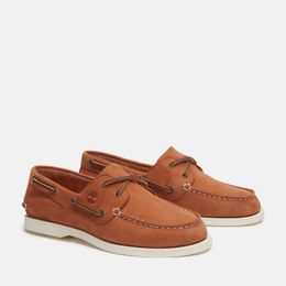 Bootsschuh Timberland "CLASSIC BOAT BOAT SHOE", Damen, Gr. 40, rst nubuck, Leder, Schuhe Bootsschuh, Classic Bootsschuh aus Timberland Premium Leder