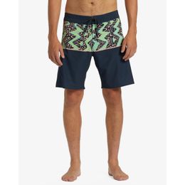 Boardshorts Billabong "Fifty50 Airlite", Herren, Gr. 33(M/L), blau (dunkelblau), 71% Polyester, 19% Polyester, 10% Elasthan, Hosen Boardshorts