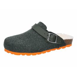 Clog Lico "Hausschuh Clog Kids Warm", Jungen, Gr. 41, gr&uuml;n, Filz, Schuhe Clog