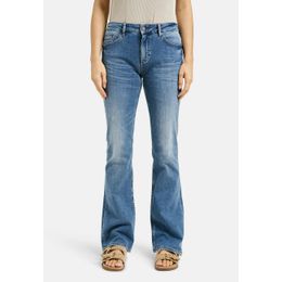 Smith & Soul Bootcut-Jeans SMITH & SOUL, Damen, Gr. 34, L&auml;nge 32, denim, Denim/Jeans, Obermaterial: 94% Baumwolle, 6% Elasthan, bootcut fit lang, Jeans Bootcut-Jeans, elastische Baumwollqualit&auml;t