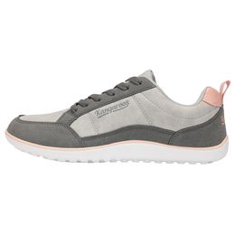 Sneaker Kangaroos "K-BF SIERRA", Damen, Gr. 36, rosa (vapor grau, transcendent pink), Synthetik, Schuhe Sneaker, Barfussschuh