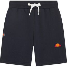Sweatshorts Ellesse "TOYLE", Jungen, Gr. 164 (14), N-Gr, blau (marine), Obermaterial: 80% Baumwolle, 20% Polyester, Basic schmal kurz, Hosen Sweatshorts, f&uuml;r Kinder