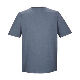 T-Shirt Killtec "KOS 77 MN TSHRT", Herren, Gr. XL, blau (nachtblau), Obermaterial: 65% Polyester, 30% Baumwolle, 5% Elasthan, Rundhals, Shirts T-Shirt, Vielseitiges Herren T-Shirt in schlichter Melange-Optik