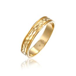 Partnerring Elli Premium "Ring Trauring Ehering Freundschaft Kunstvoll 925 Sterling Silber" Gr. 56, gold, Fingerringe, Damen, 56, Silber 925 (Sterlingsilber), Partnerring