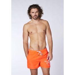 Badeshorts Chiemsee, Herren, Gr. XL (56/58), shocking orange, 100% Polyester, Badehosen Badeshorts