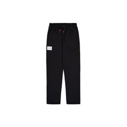 Jogginghose Alpha Industries "Studio Edition Jogger W", Damen, Gr. M, Normalgr&ouml;&szlig;en, schwarz, Obermaterial: 80% Baumwolle, 20% Polyester, Hosen Jogginghose