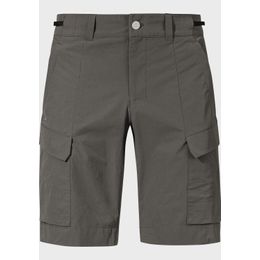 Sch&ouml;ffel Shorts SCH&Ouml;FFEL "Shorts Kitzstein M", Herren, Gr. 50, Normalgr&ouml;&szlig;en, grau (9830, grau), Oberstoff: 95% Nylon 5% Elasthan, Hosen Shorts