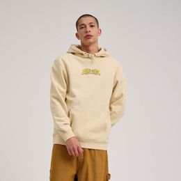 Kapuzensweatshirt Santa Cruz "WINKOWSKI 8BALLER TRIP HOOD", Herren, Gr. S, blond wood, Obermaterial: 80% Baumwolle, 20% Polyester, Sweatshirts Kapuzensweatshirt